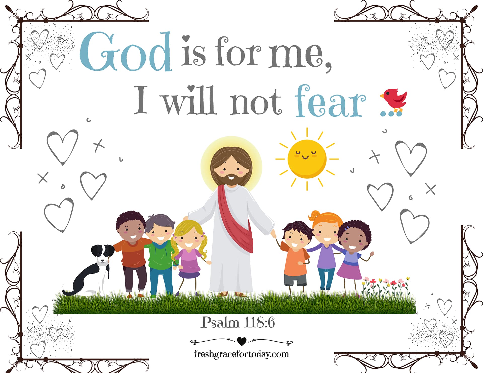18 Positive Affirmations for Kids from the Bible – with Printable ...